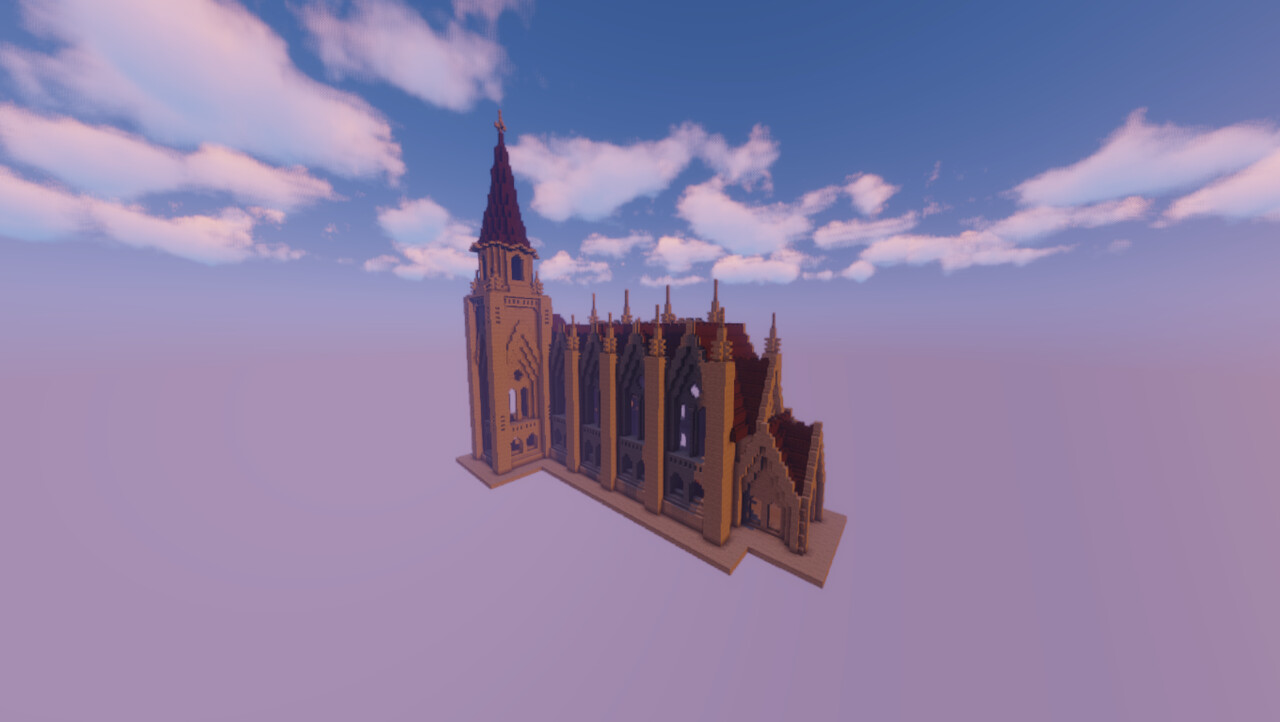 Medieval Gothic Church Minecraft Map