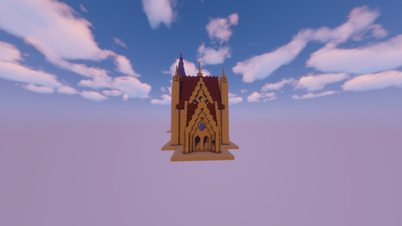 Medieval Gothic Church Minecraft Map