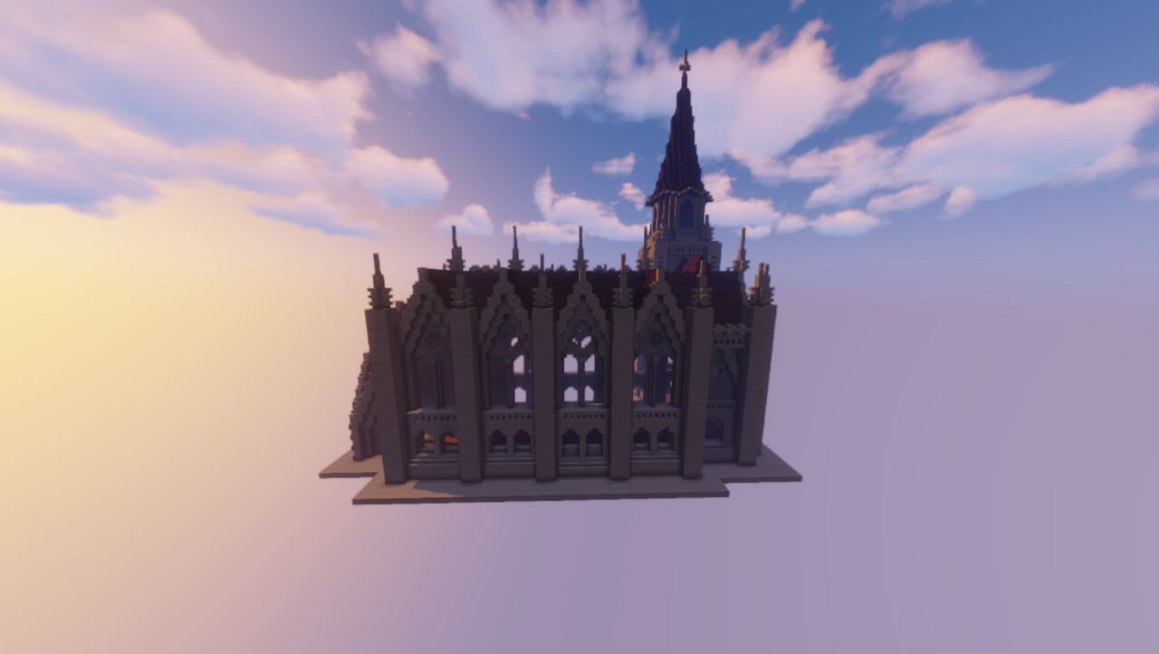 Medieval Gothic Church Minecraft Map
