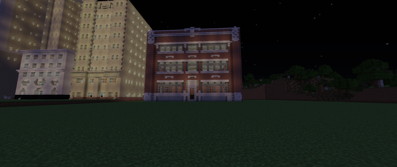 the Detroit Saturday Night building Minecraft Map