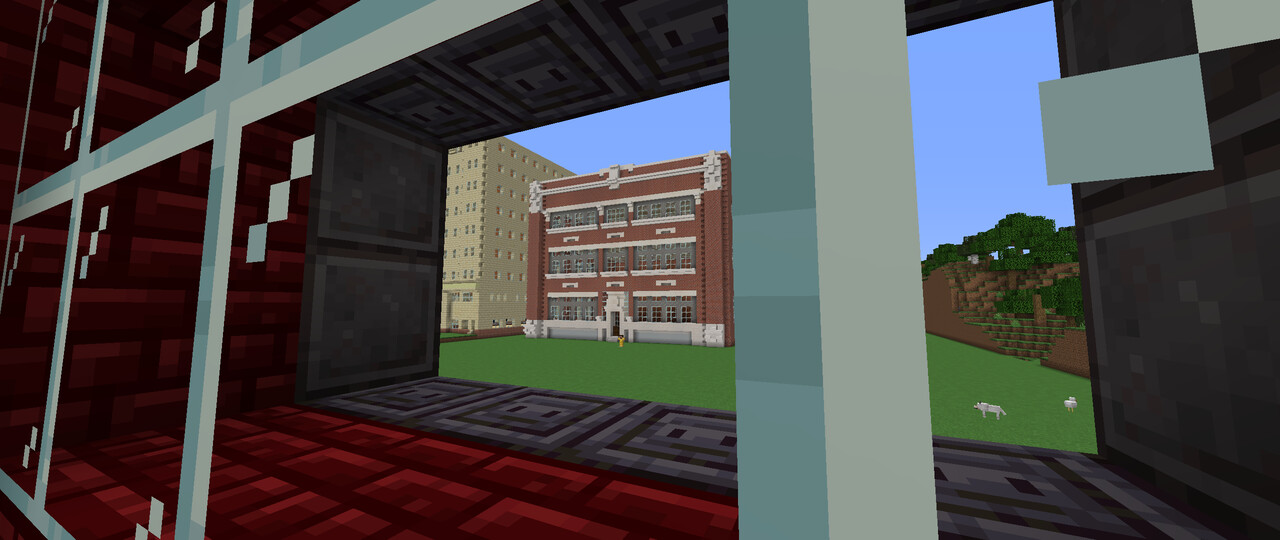 the Detroit Saturday Night building Minecraft Map