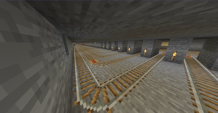Train Station + Railway System That Covers Thousands of Blocks ...