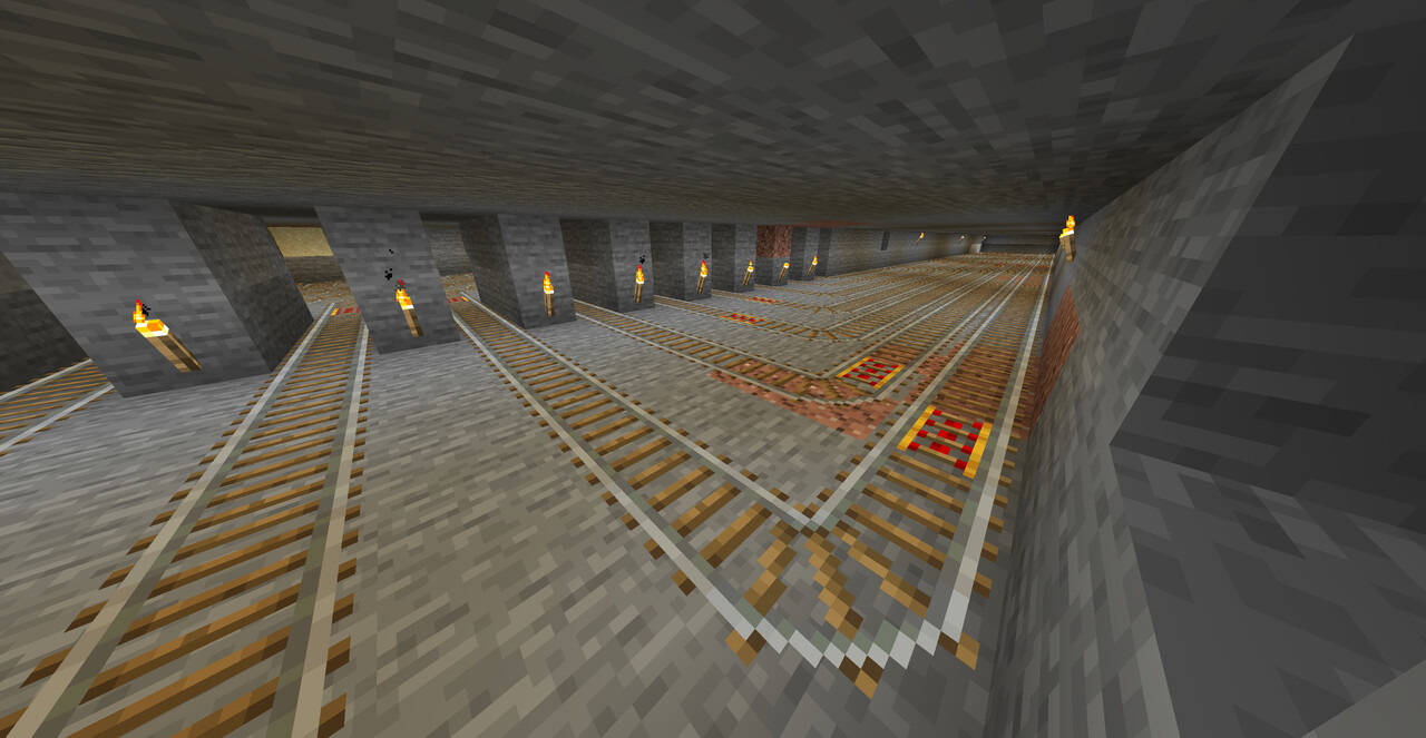 Train Station + Railway System That Covers Thousands of Blocks ...