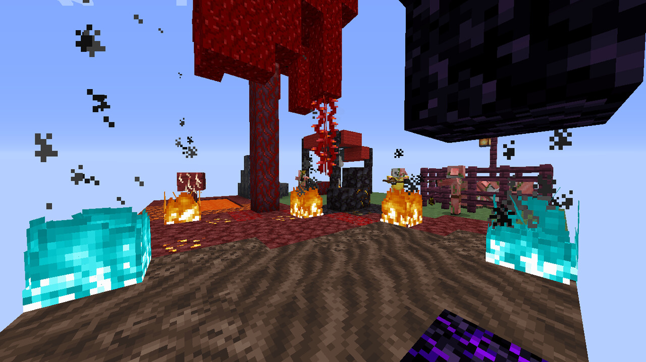 Piglin Invasion of the Overworld Minecraft Map