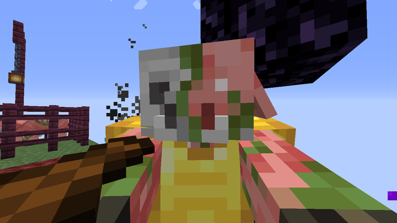 Piglin Invasion of the Overworld Minecraft Map