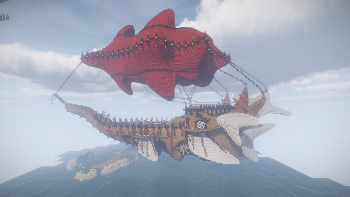 Mythikos Voyager Air Ship Minecraft Map