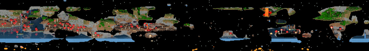 Underworld - 5000x5000 map + spawn Minecraft Map