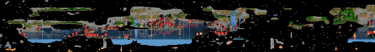 Underworld - 5000x5000 map + spawn Minecraft Map