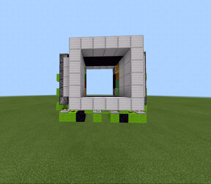 Tiny Flush 4x4 Piston Door Minecraft Map