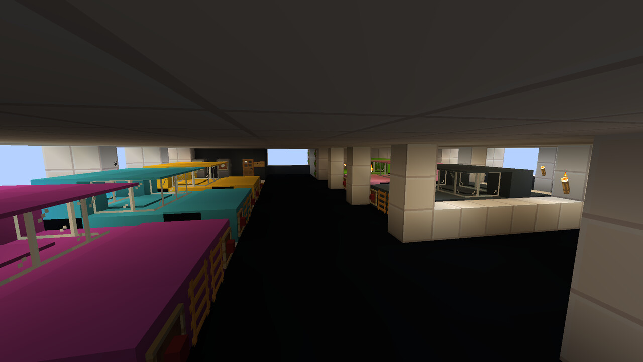 Modern Multi Storey Car Park Minecraft Map