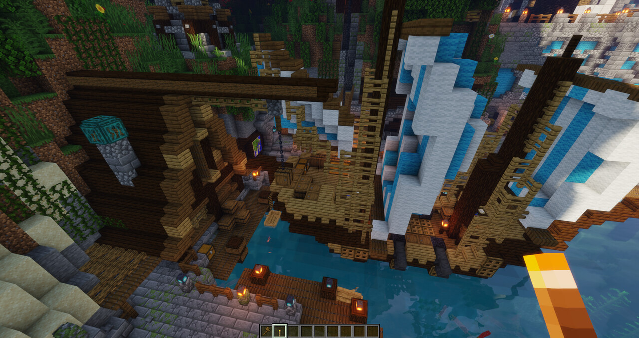 Medieval Harbor Minecraft Map