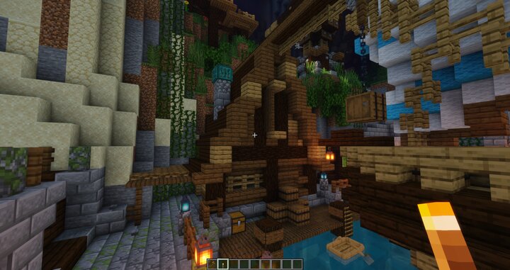 Medieval Harbor Minecraft Map