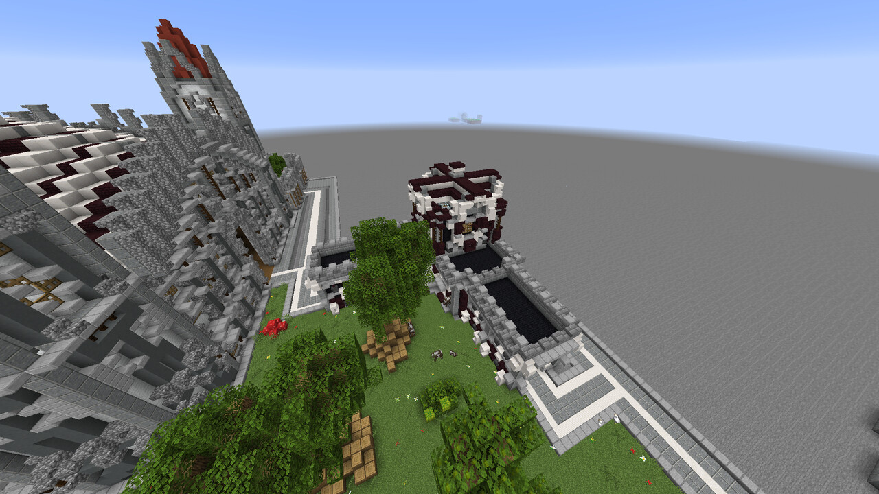 Small medieval server spawn Minecraft Map