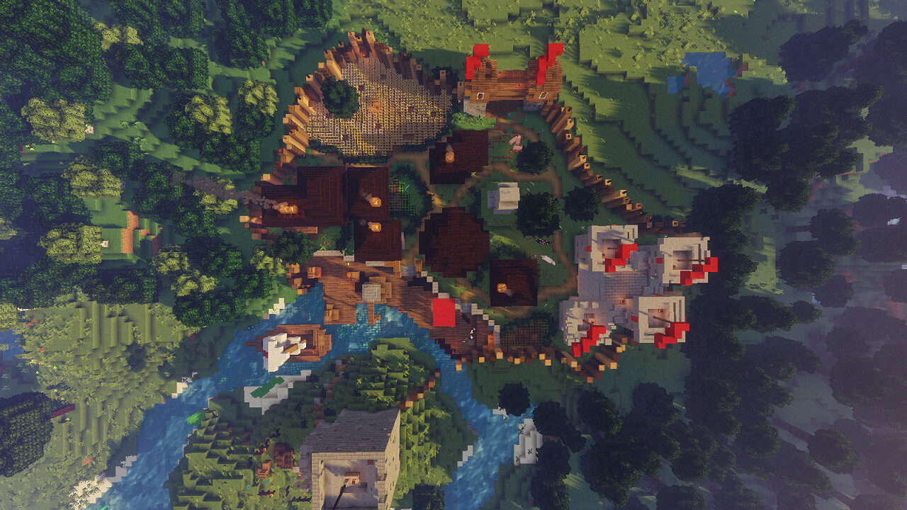 Corkville - Imagine And Build Minecraft Map