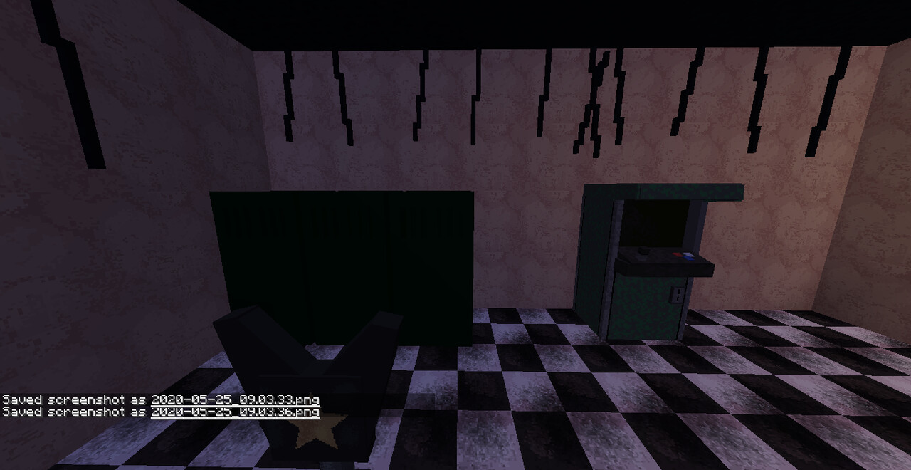 Five Nights At Freddy's 3 little tiles and fnaf universe Minecraft Map