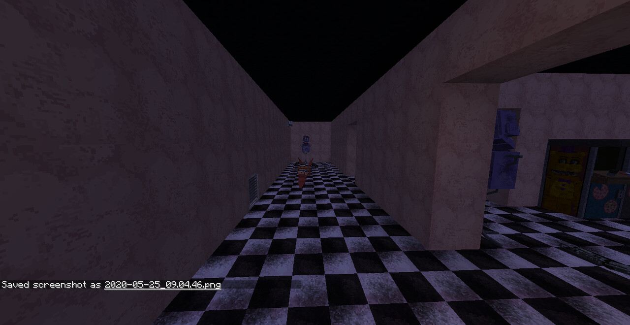 Five Nights At Freddy's 3 little tiles and fnaf universe Minecraft Map