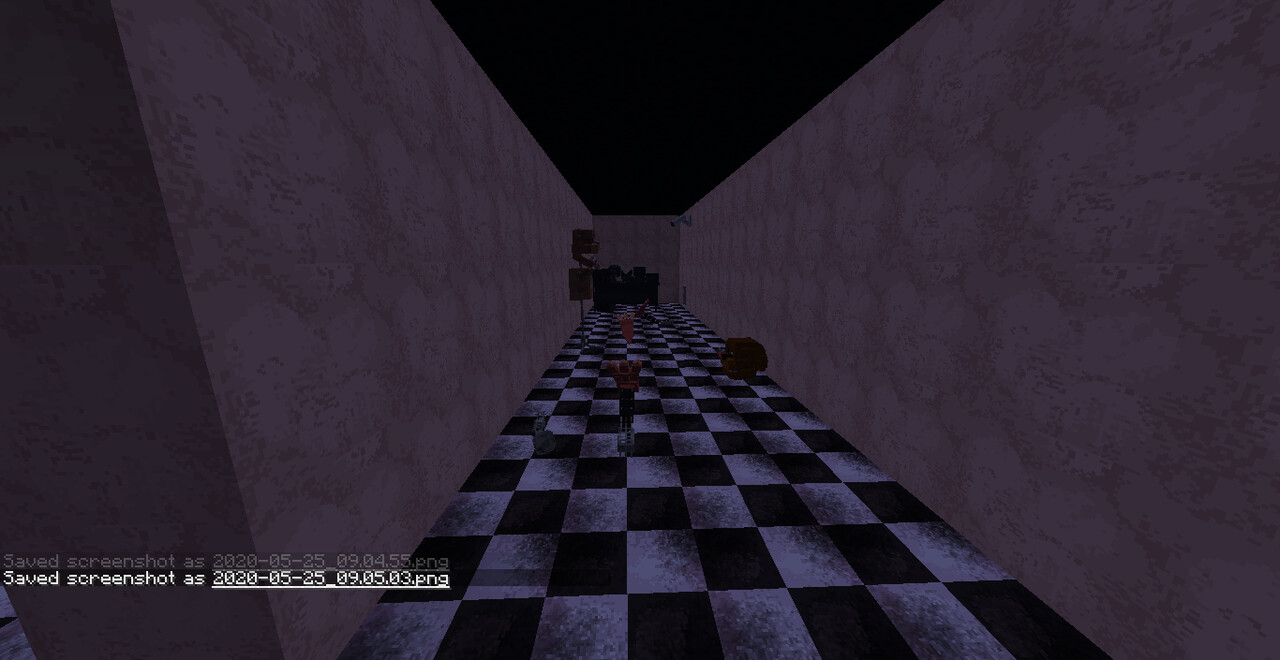 Five Nights At Freddy's 3 little tiles and fnaf universe Minecraft Map