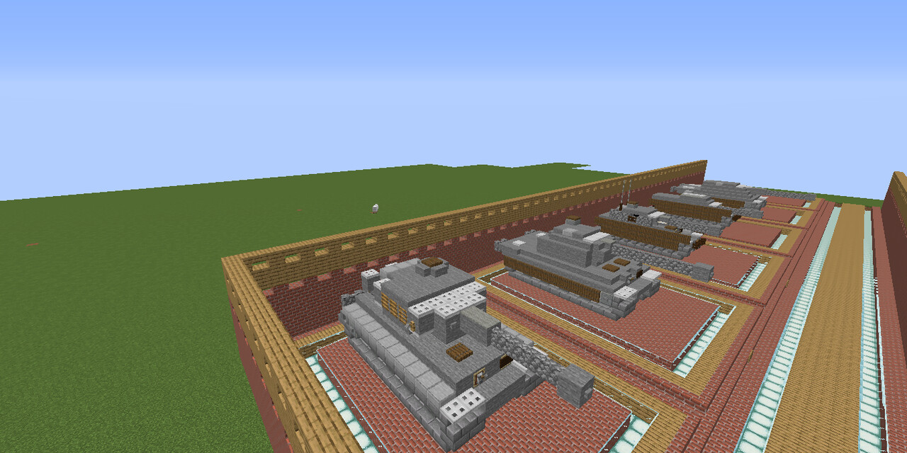 Military Vehicle Builds Minecraft Map