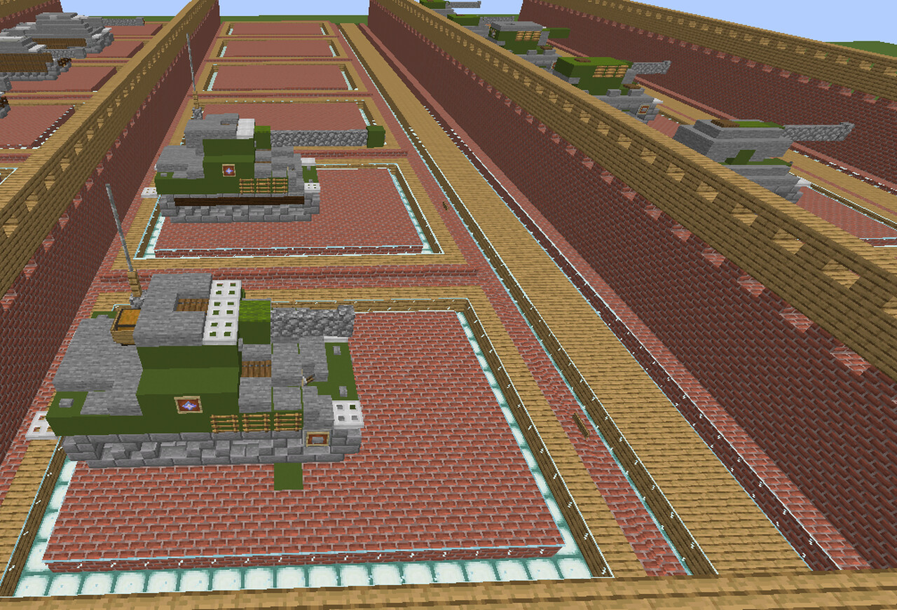 Military Vehicle Builds Minecraft Map