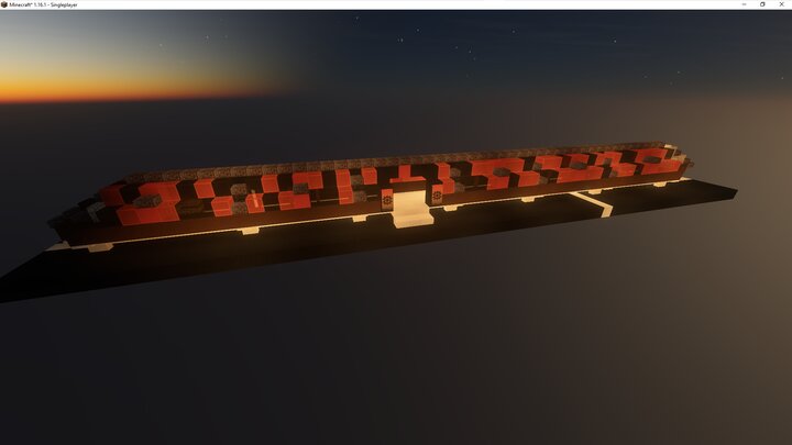 Futuristic Train Minecraft Map