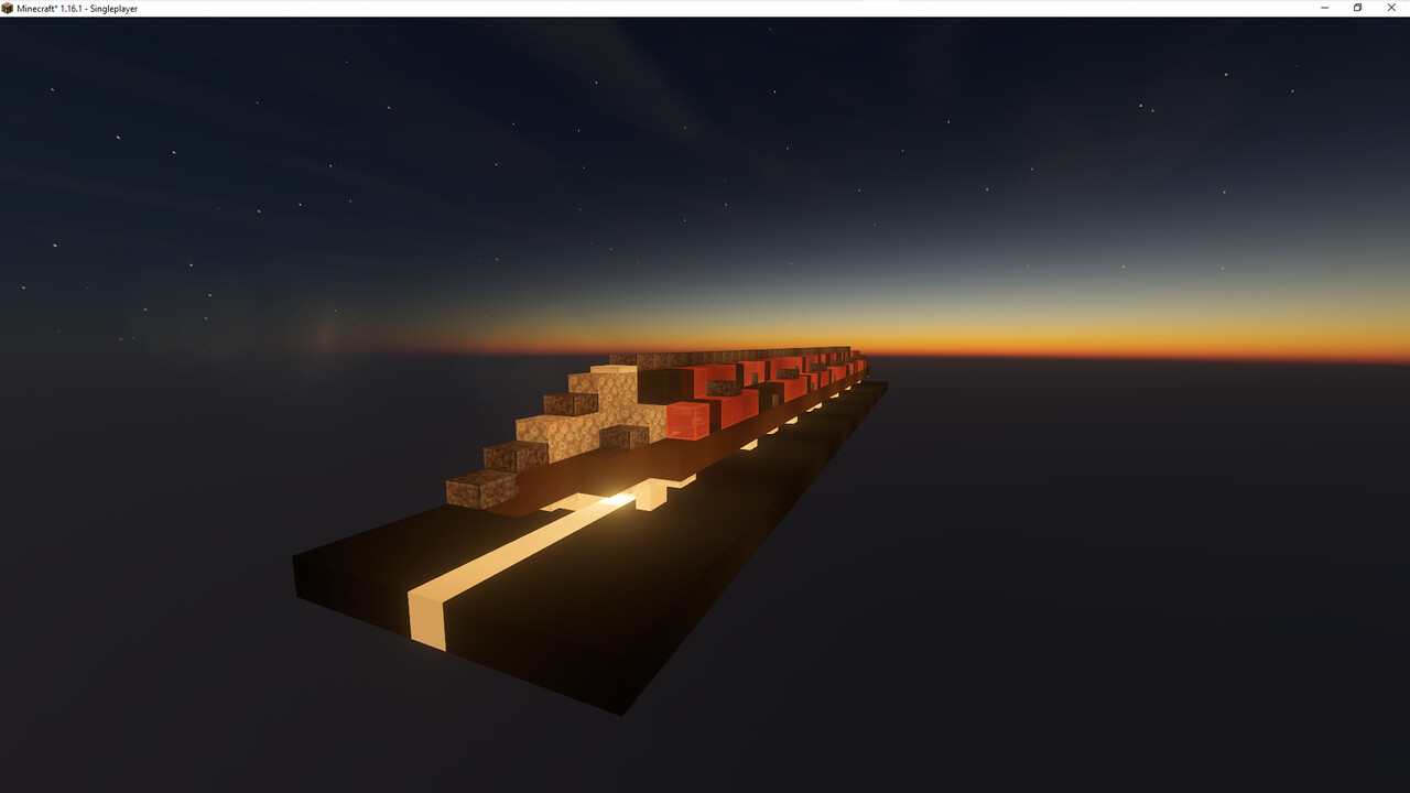 Futuristic Train Minecraft Map