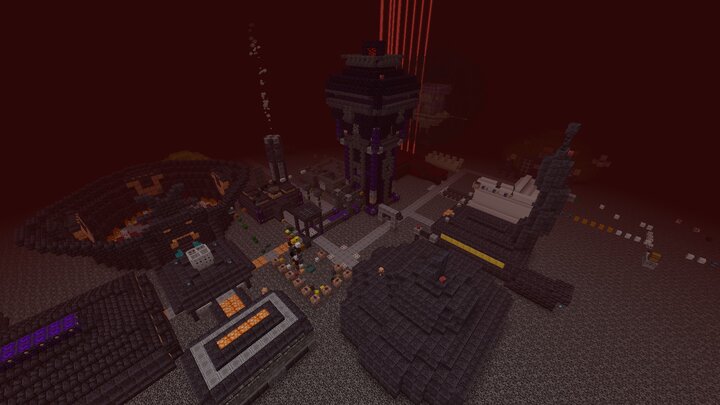 Bedrock City Minecraft Map