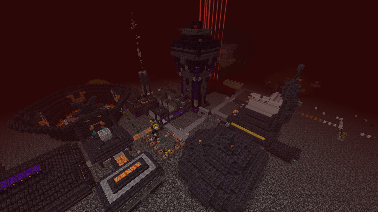 Bedrock City Minecraft Map