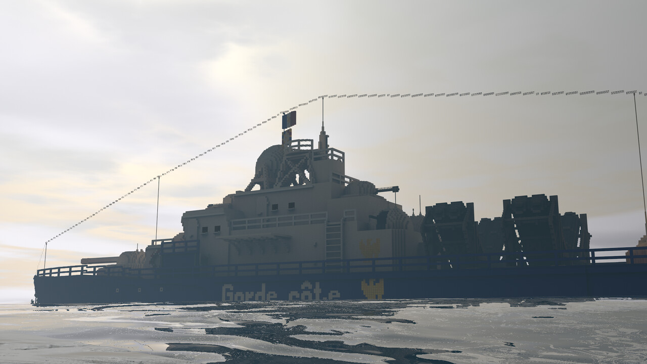 Guard Border Ship Minecraft Map