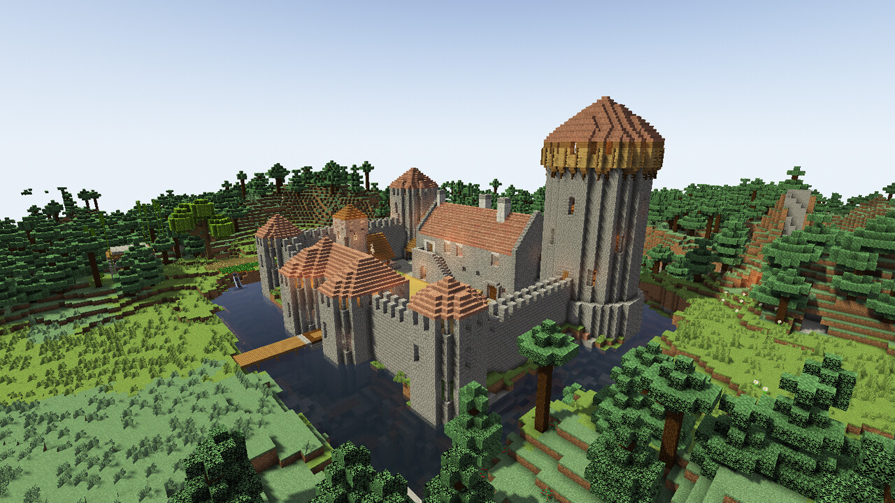 13th-Century Castle Minecraft Map