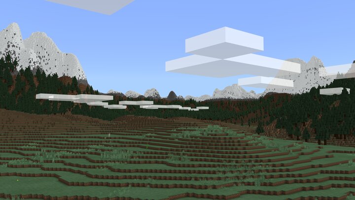 American World Java/Bedrock Minecraft Map