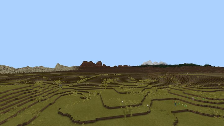 American World Java/Bedrock Minecraft Map