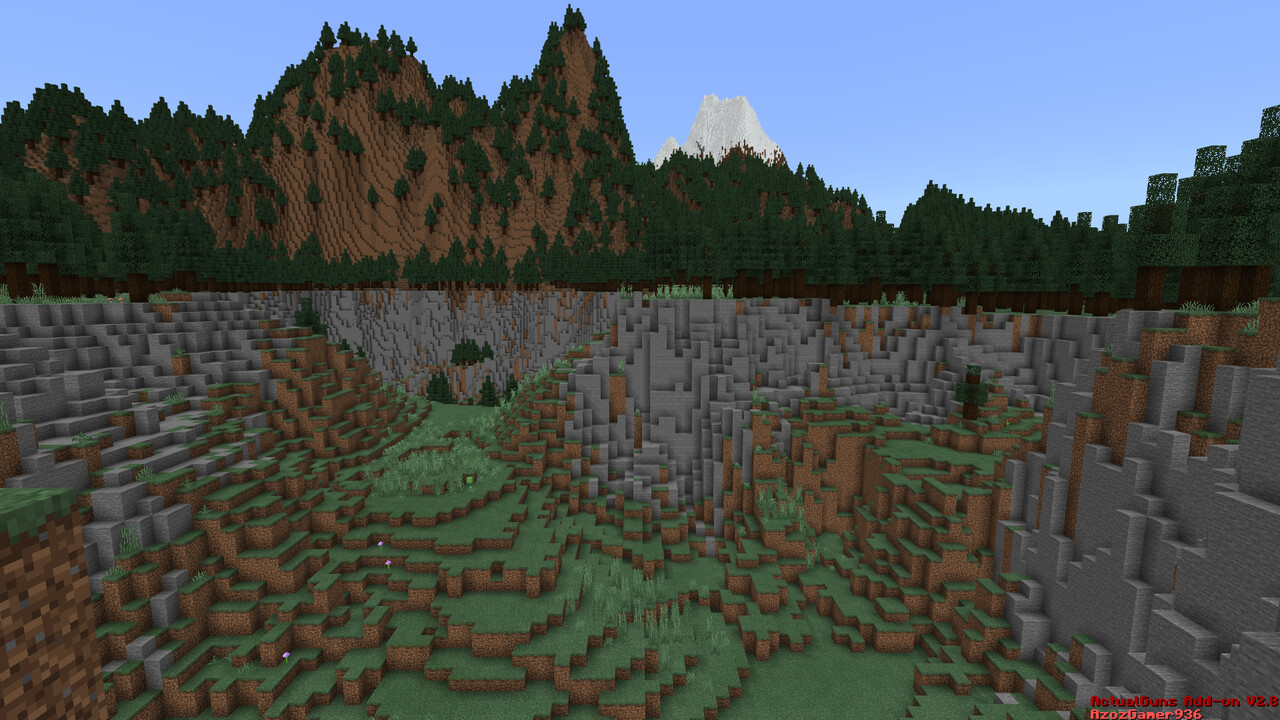 American World Java/Bedrock Minecraft Map