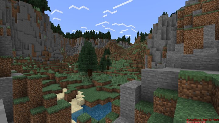 American World Java/Bedrock Minecraft Map