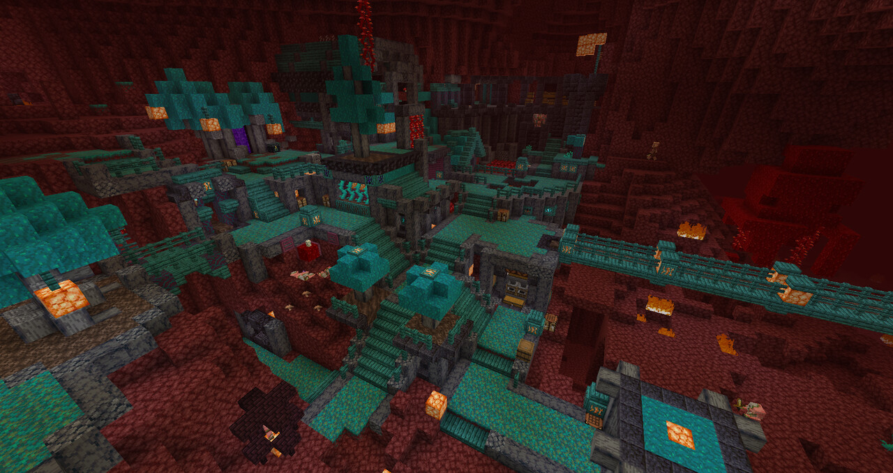 4 Months of Nether Survival Minecraft Map