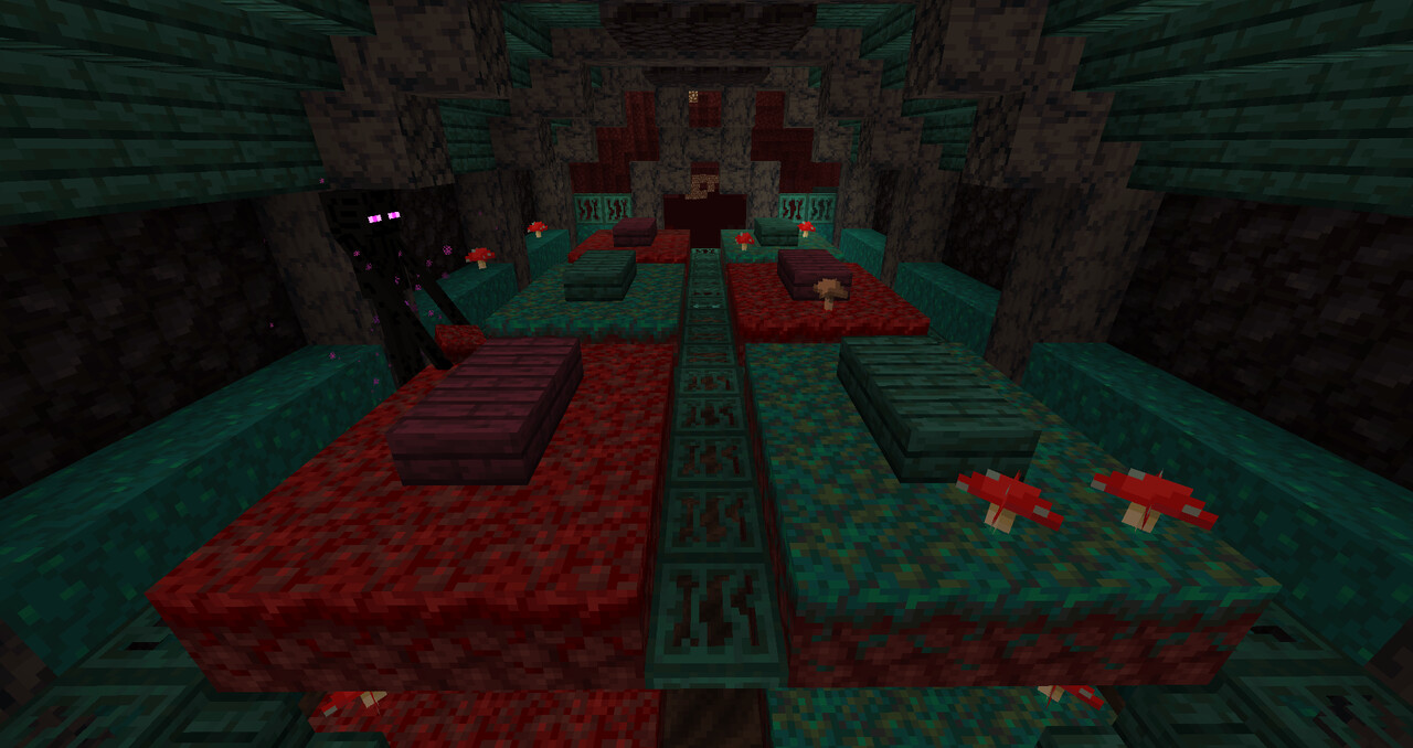 4 Months of Nether Survival Minecraft Map