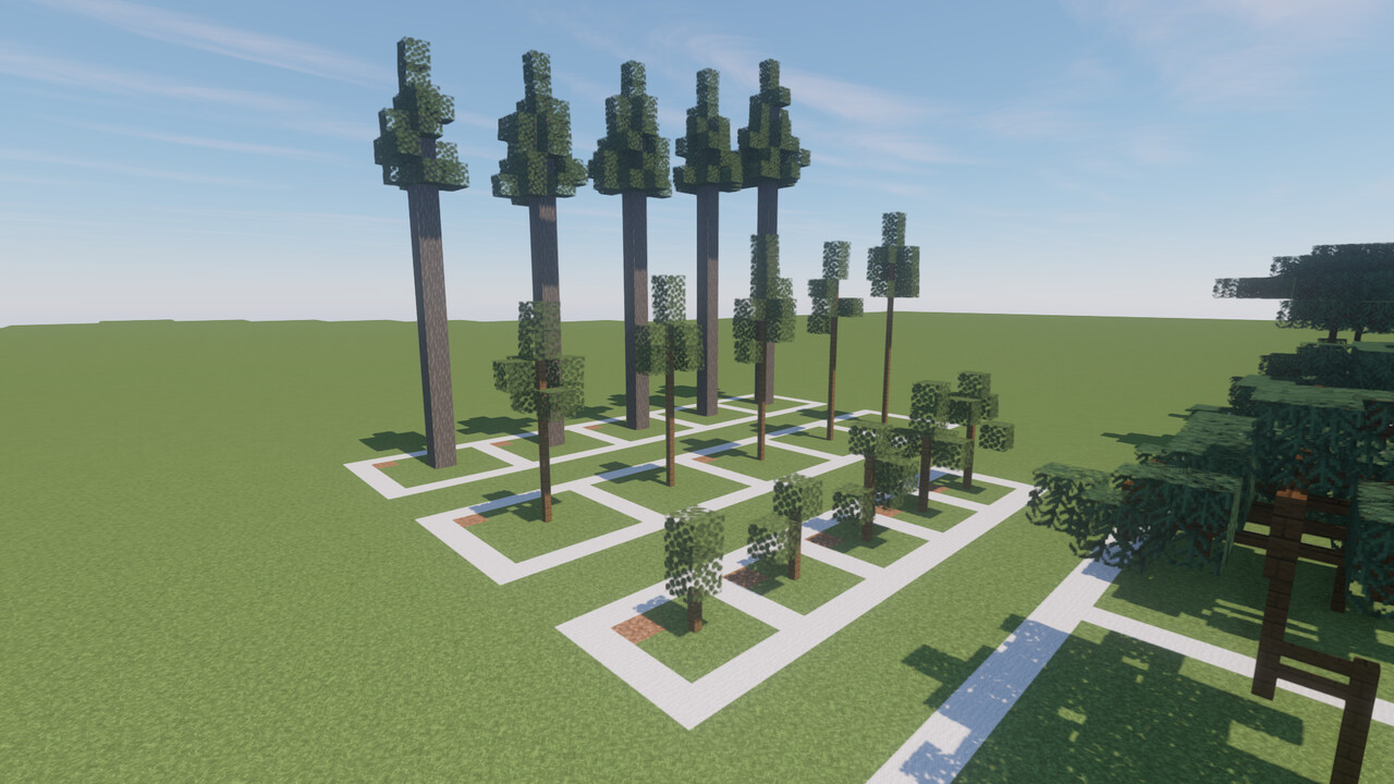 Nostrix's Vanilla Tree Repository Minecraft Map