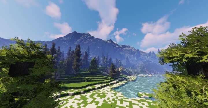 Snowy Alps Minecraft Map