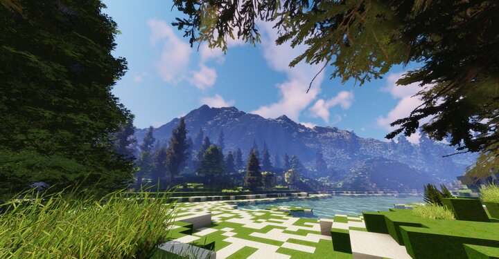 Snowy Alps Minecraft Map