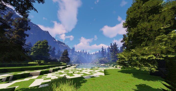 Snowy Alps Minecraft Map