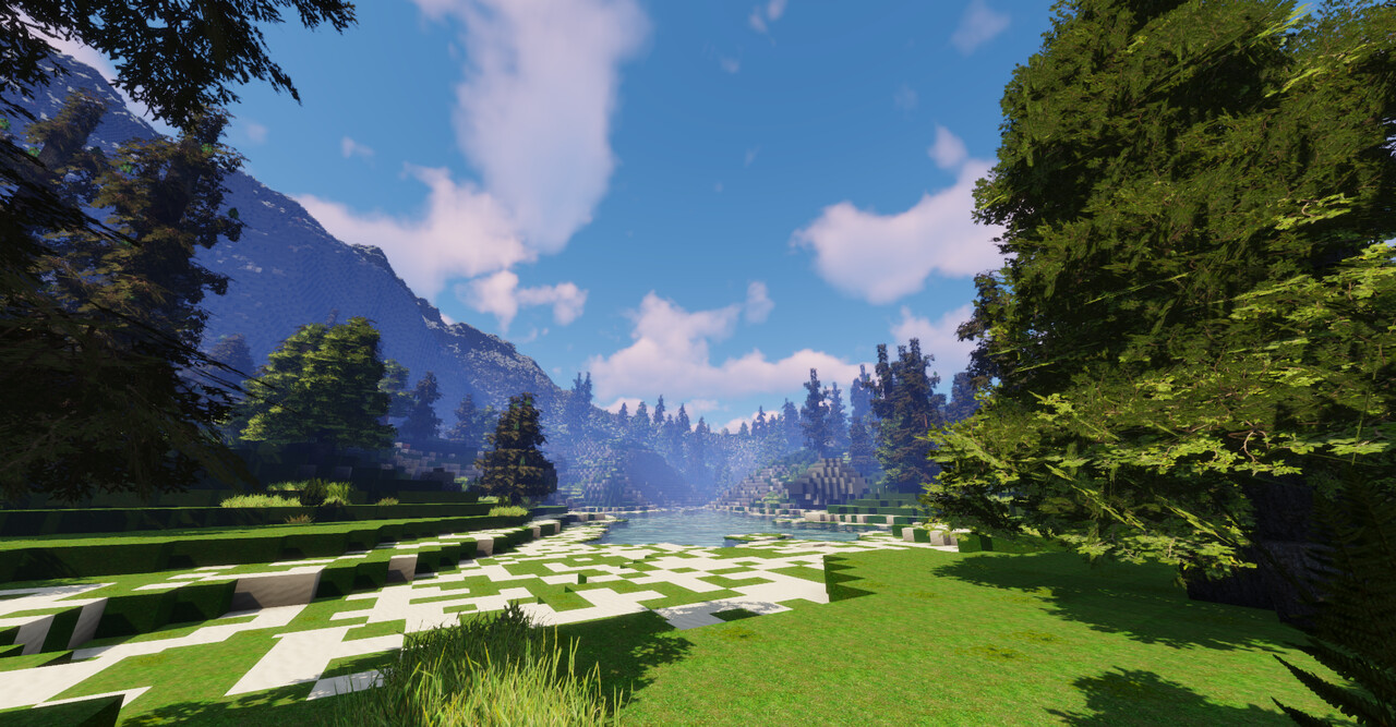 Snowy Alps Minecraft Map