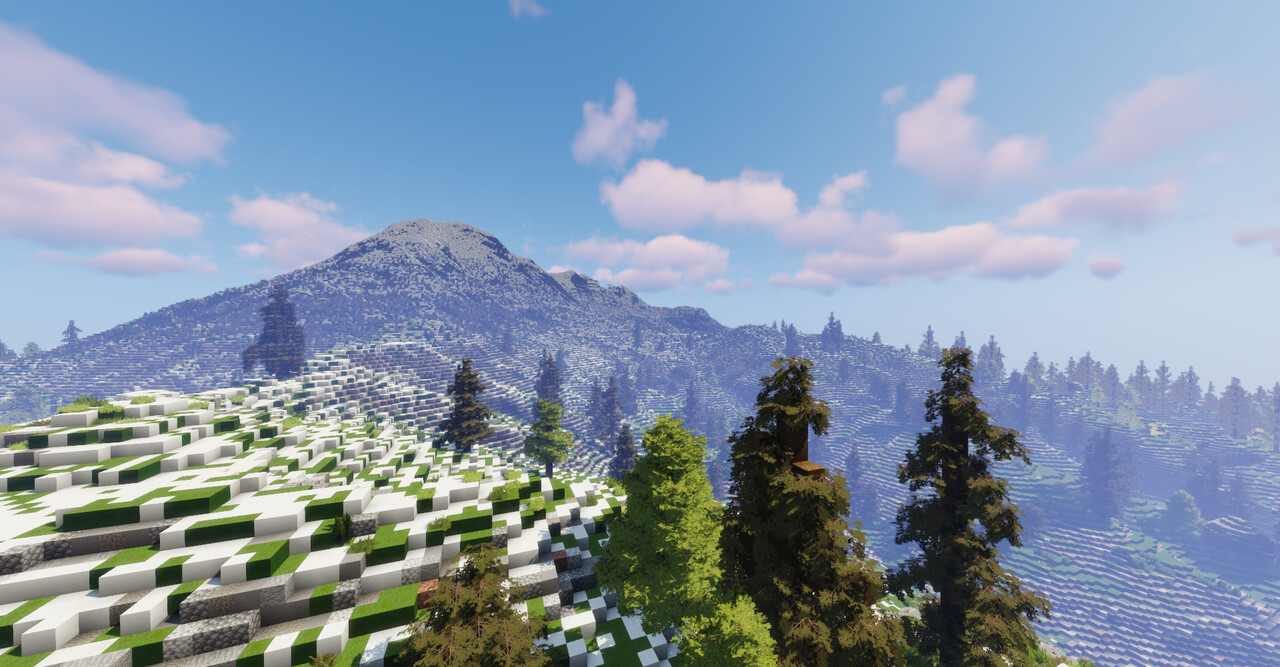 Snowy Alps Minecraft Map
