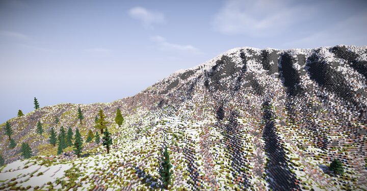 Snowy Alps Minecraft Map
