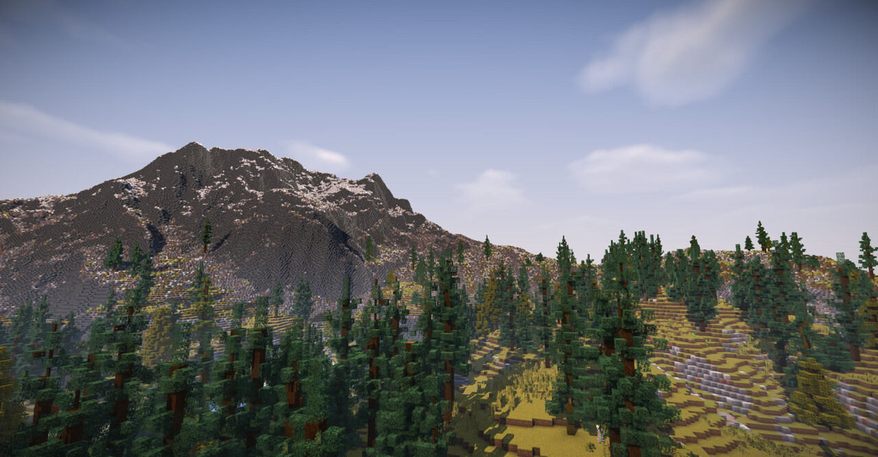 Snowy Alps Minecraft Map