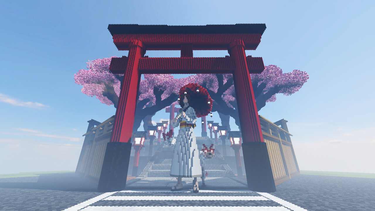 Passing Through Spring Minecraft Map