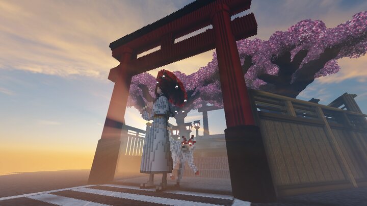 Passing Through Spring Minecraft Map