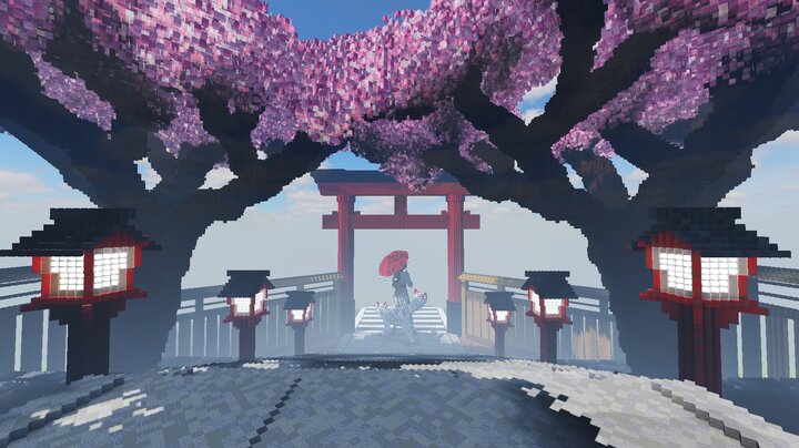 Passing Through Spring Minecraft Map