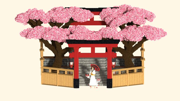 Passing Through Spring Minecraft Map