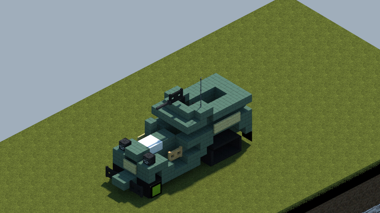 US M3A1 Halftrack [With Download] Minecraft Map
