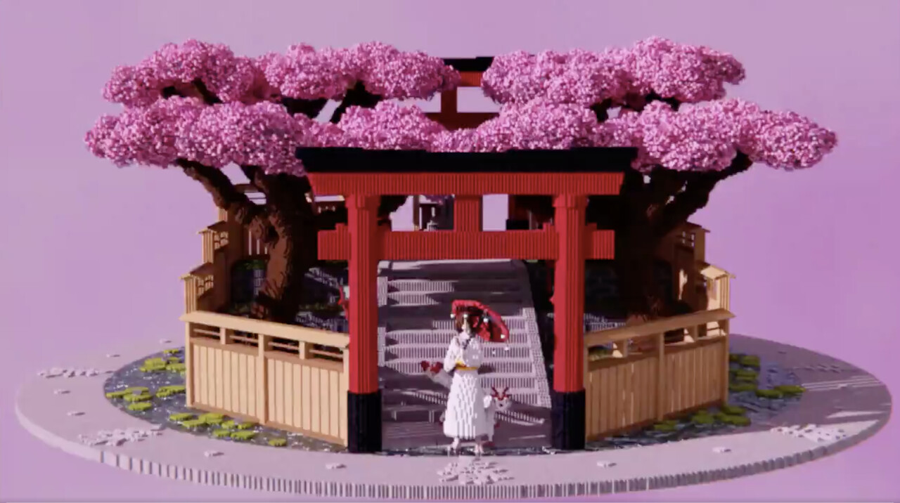 Passing Through Spring Minecraft Map