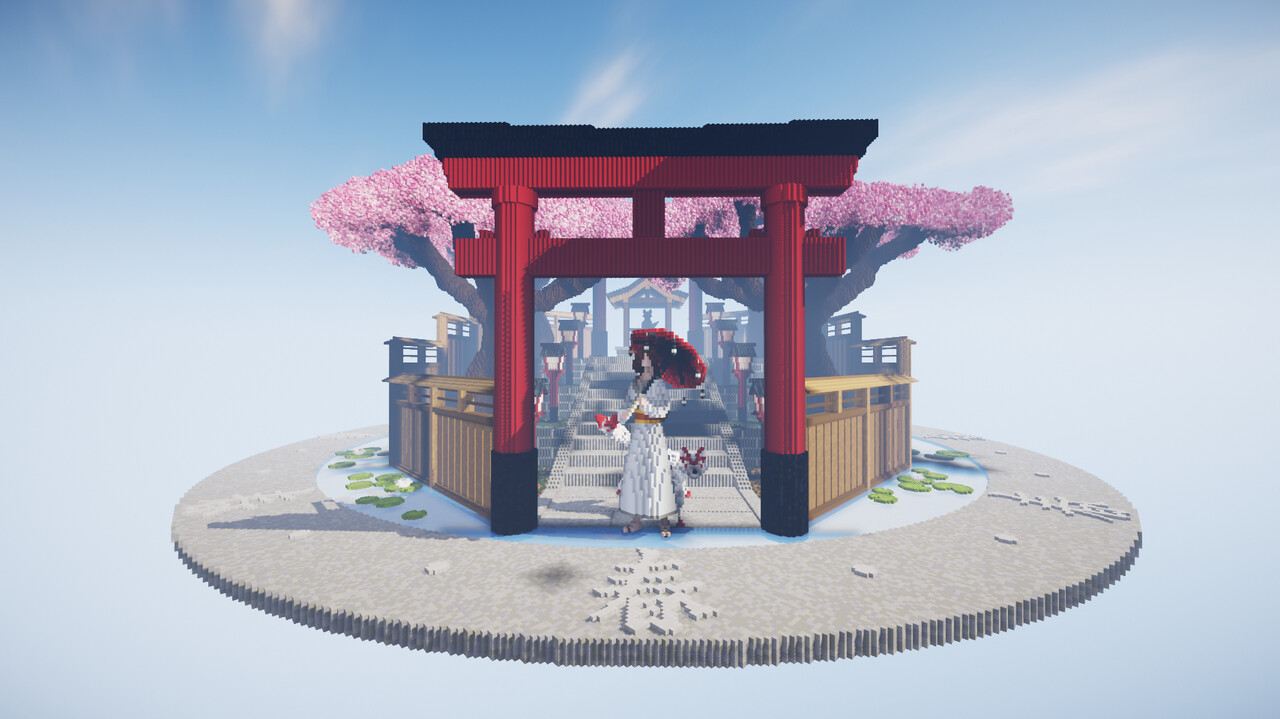 Passing Through Spring Minecraft Map